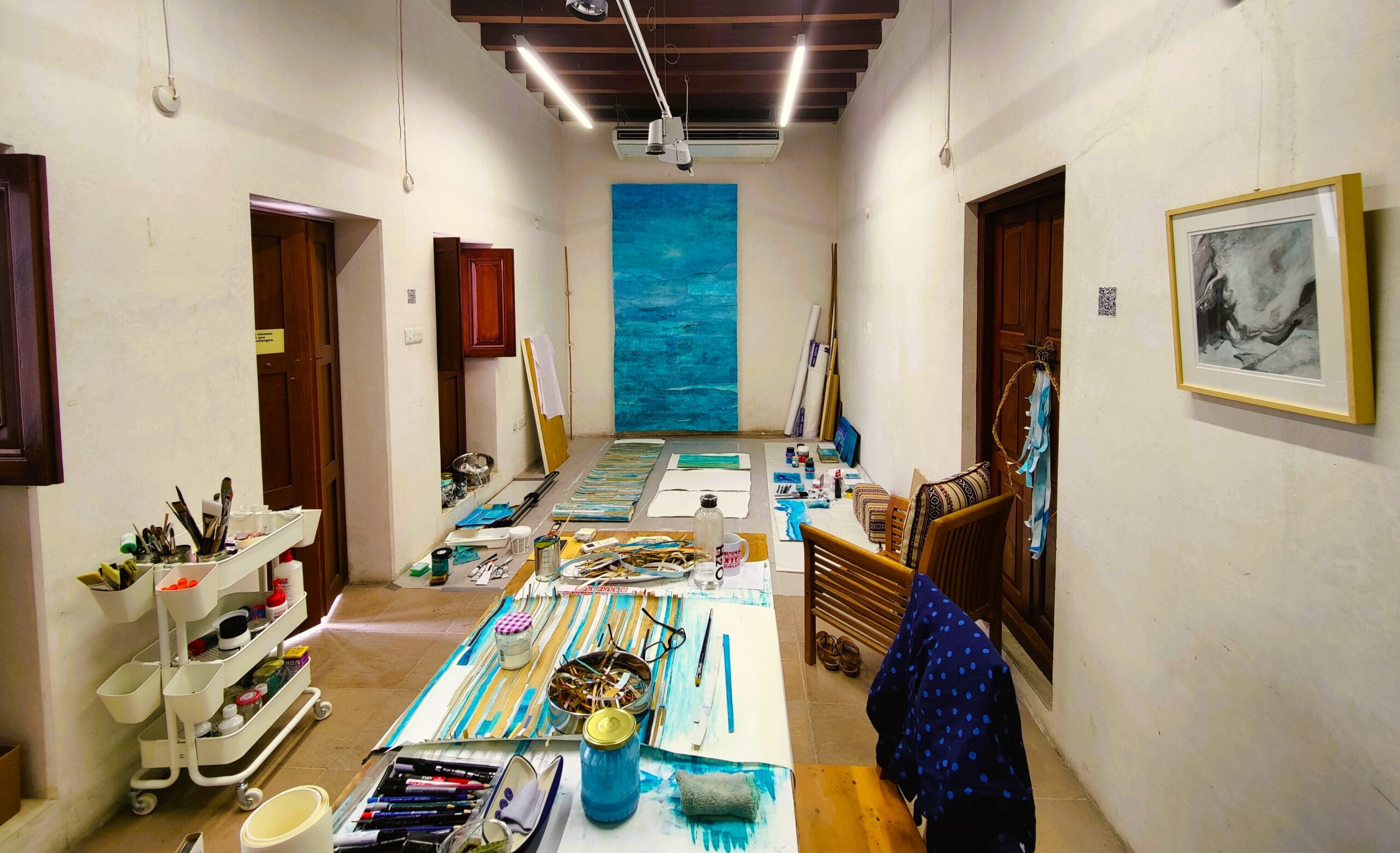 Anja Bamberg, artist in Dubai - Anja Bamberg
