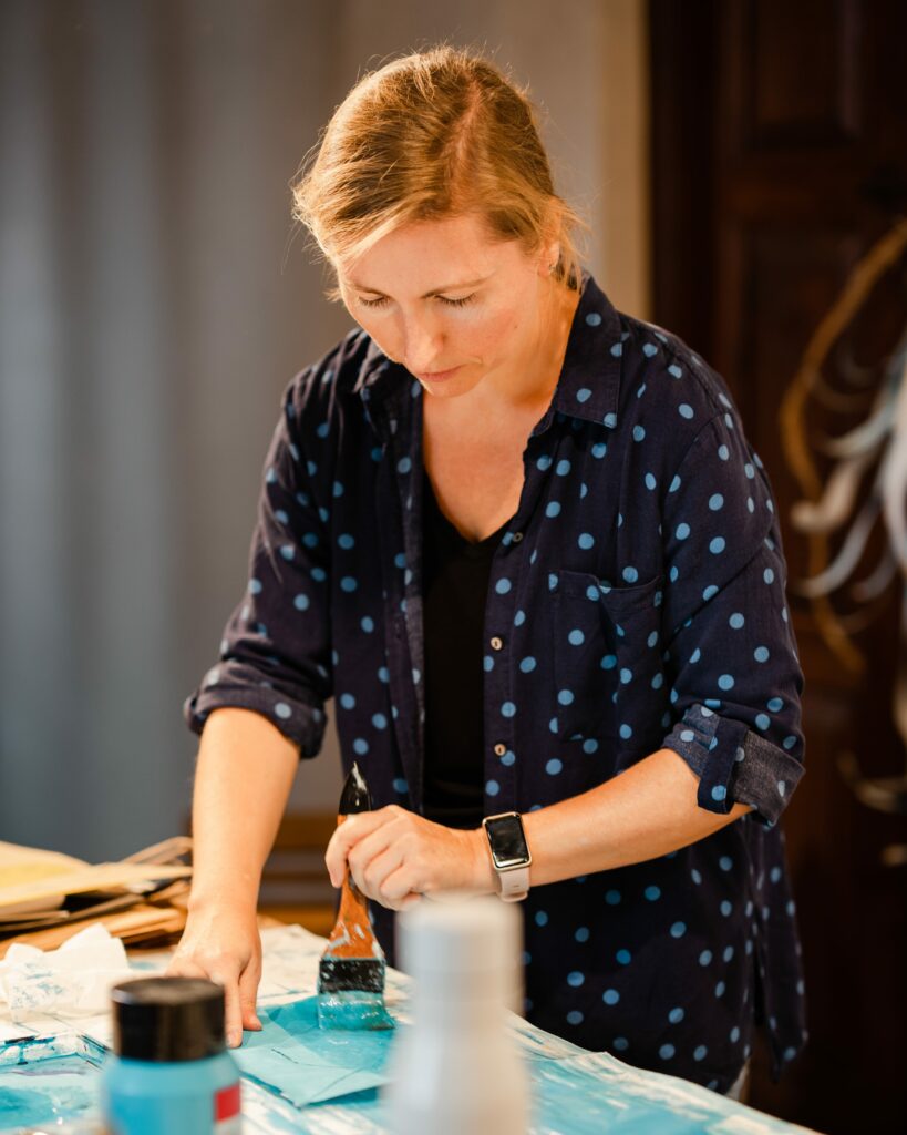 Anja Bamberg, artist in Dubai - Anja Bamberg